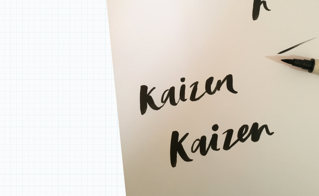 Kaizen - logo and identity - Crackle & Pop