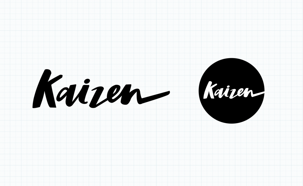 Kaizen - logo and identity - Crackle & Pop